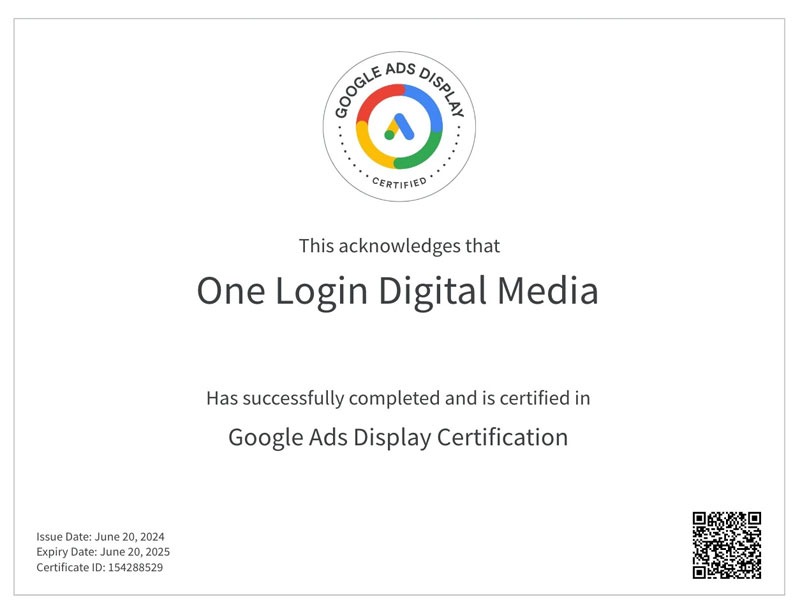 One Login Digital Media
